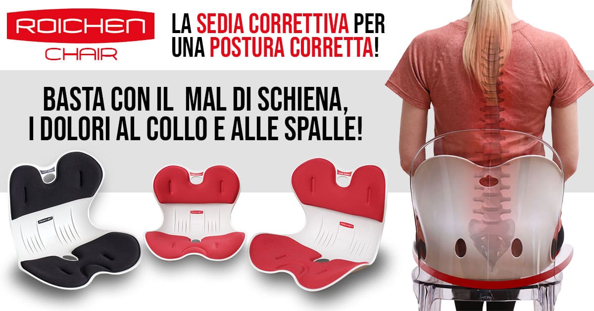 ROICHEN CHAIR - sedile correttivo posturale